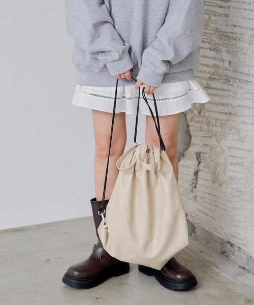 Yahoo!オークション - 「WHIMSIC」 2WAYバッグ ONE SIZE ブラック レデ...