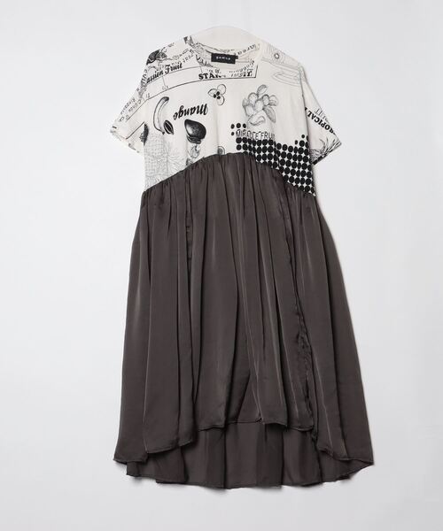 gomme 「gomme」 ドッキングワンピース MEDIUM ホワイト レディース : ZOZOTOWN Yahoo!店 - 通販 - Yahoo!ショッピング