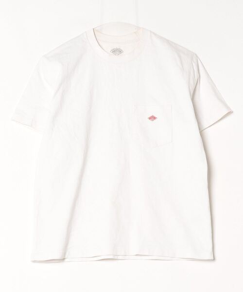 Danton 「DANTON」 ワンポイント半袖Tシャツ 36 ホワイト レディース : ZOZOTOWN Yahoo!店 - 通販 - Yahoo!ショッピング