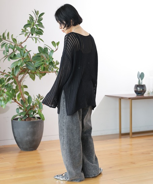 Yahoo!オークション - 「LEPSIM」 加工デニムパンツ MEDIUM インディゴ...