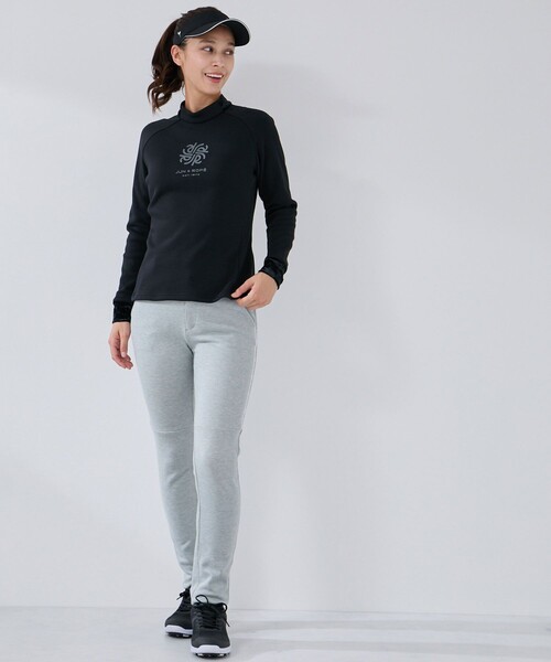 JUN&ROPE'（ジュンアンドロペ） tシャツ ボンバーヒート長袖モックプル