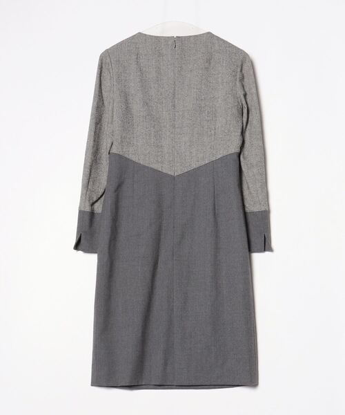 Yahoo!オークション - 「JUN ASHIDA」 長袖ワンピース 7 グレー レディ...