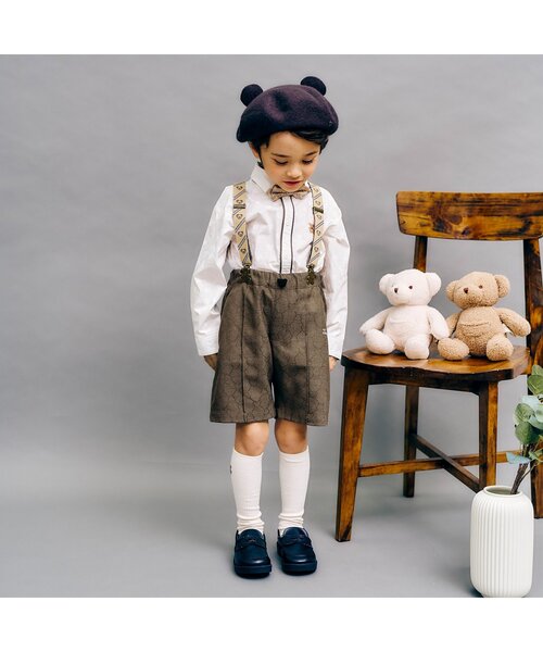 apres les cours パンツ tinybear フォーマルハーフパンツ キッズ 子供服 男の子 女の子 : ZOZOTOWN Yahoo!店 - 通販 - Yahoo!ショッピング