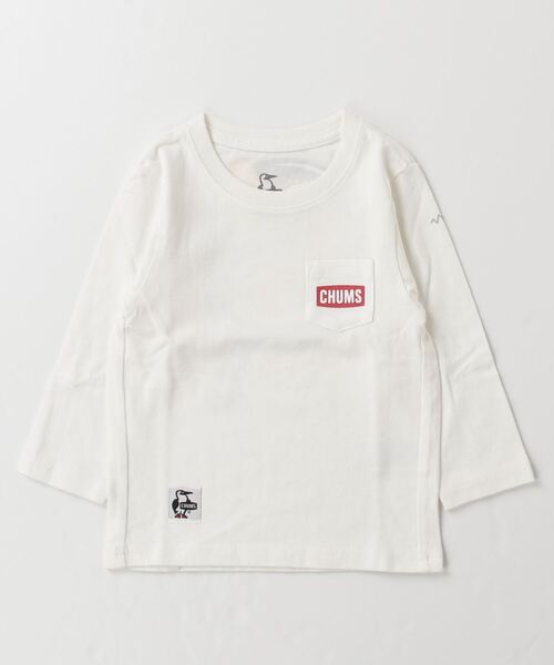 CHUMS tシャツ チャムス Kids Skillet L/S T ALPEN SMU キッズ 子供服 男の子 : ZOZOTOWN ...