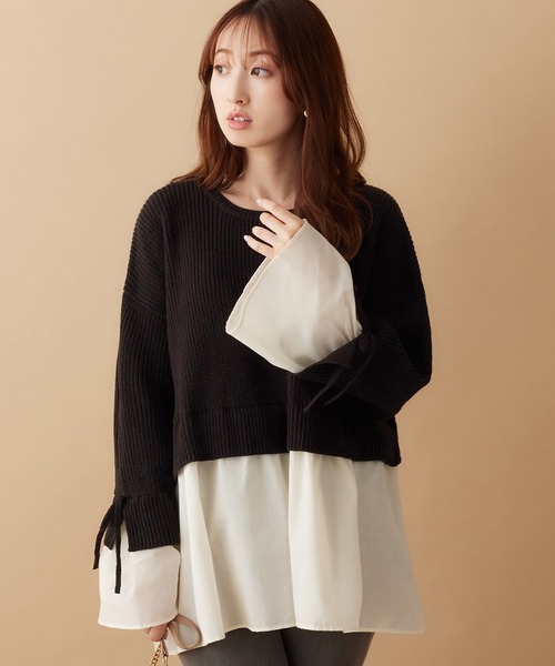 alotta 「alotta」 長袖ニット M ブラック レディース : ZOZOTOWN Yahoo!店 - 通販 - Yahoo!ショッピング