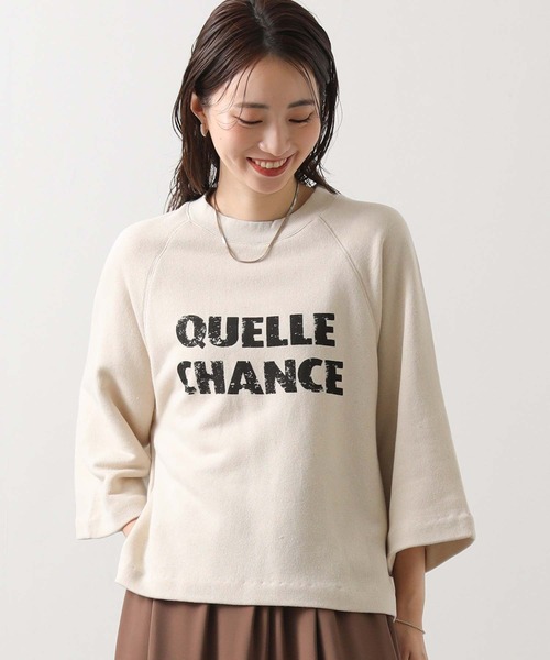 Munich トレーナー スウェット レタープリント7分袖スウェット レディース : ZOZOTOWN Yahoo!店 - 通販 - Yahoo!ショッピング