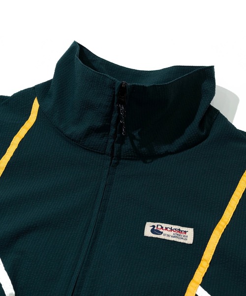 Duckster（ダックスター） ブルゾン アウター ラインワーク ルーズフィット トラックJKT メンズ レディース : ZOZOTOWN ...
