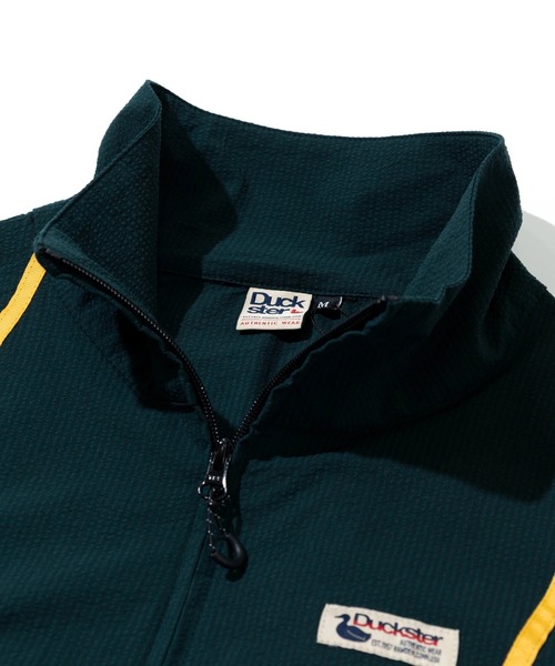 Duckster（ダックスター） ブルゾン アウター ラインワーク ルーズフィット トラックJKT メンズ レディース : ZOZOTOWN ...