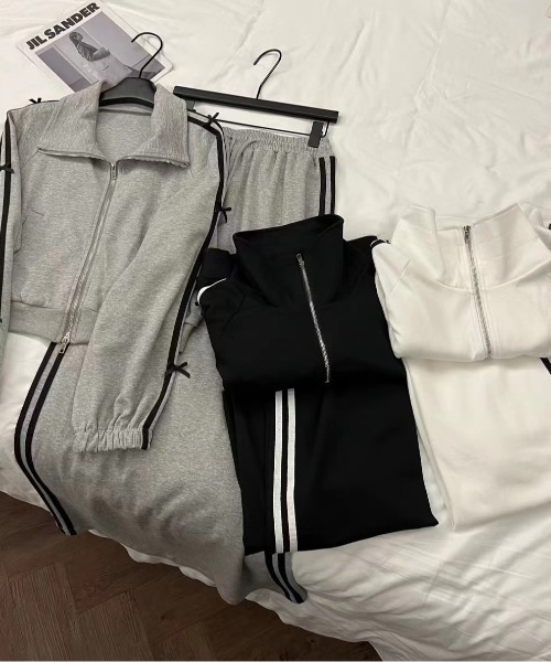 Yahoo!オークション - 「Teem Store」 セットアップ M グレー レディー...