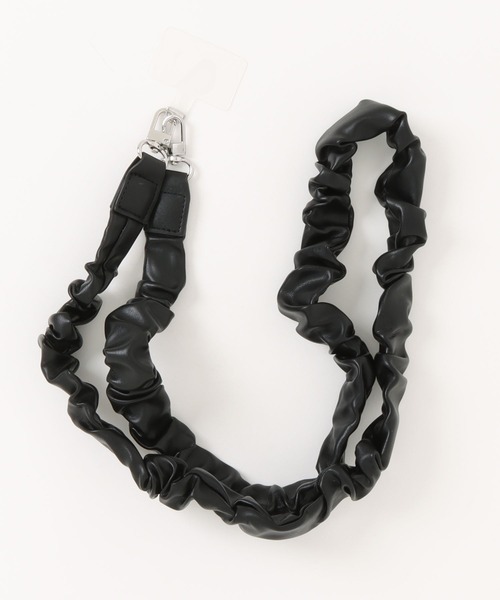 ALTROSE スマホストラップ ロングレザー風 スマホショルダー スマホ ストラップ ギャザー : ZOZOTOWN Yahoo!店 - 通販 - Yahoo!ショッピング