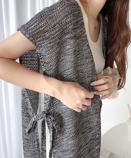 Java 「Java」 ニットベスト X-LARGE ブラック×ホワイト レディース : ZOZOTOWN Yahoo!店 - 通販 - Yahoo!ショッピング