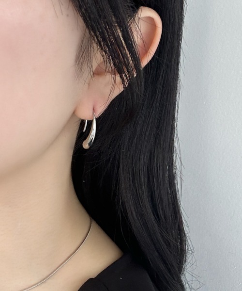 sowang ピアス 「ステンレス」メタルカーブラインピアス レディース : ZOZOTOWN Yahoo!店 - 通販 - Yahoo!ショッピング