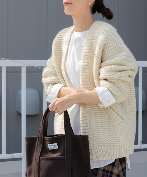 Yahoo!オークション - 「URBAN RESEARCH DOORS」 ニットカーディガン M...