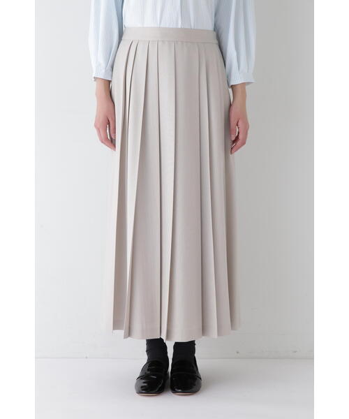 human woman（ヒューマンウーマン） スカート リネンライクブッチャー