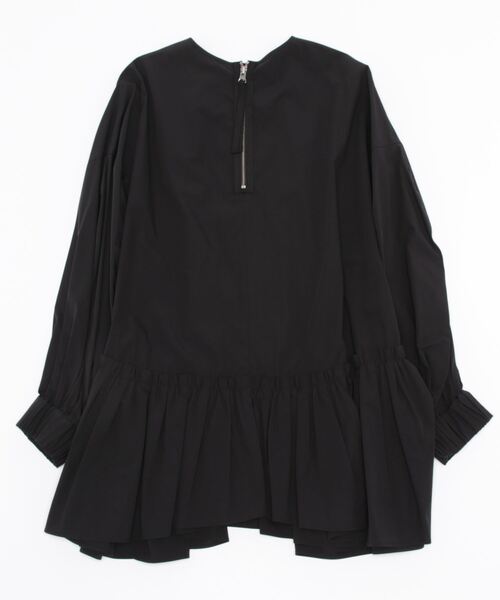 Yahoo!オークション - 「LANVIN en Bleu」 長袖ブラウス 38 ブラック ...