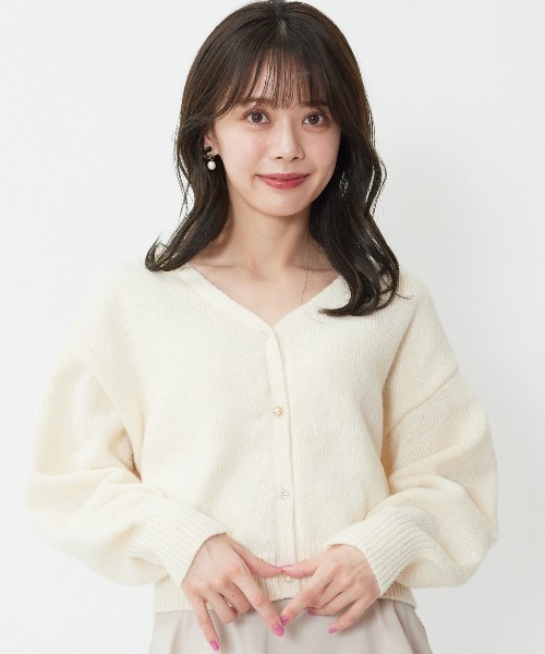 Yahoo!オークション - 「WILLSELECTION」 ニットカーディガン MEDIUM ...