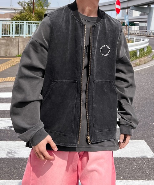 Yahoo!オークション - 「Perushu」 ベスト LARGE ネイビー メンズ