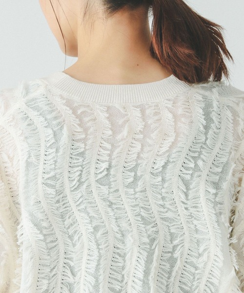 GLOBAL WORK（グローバルワーク） カーディガン シアーフリンジカーディガン長袖/492317 レディース : ZOZOTOWN Yahoo!店 - 通販 - Yahoo!ショッピング