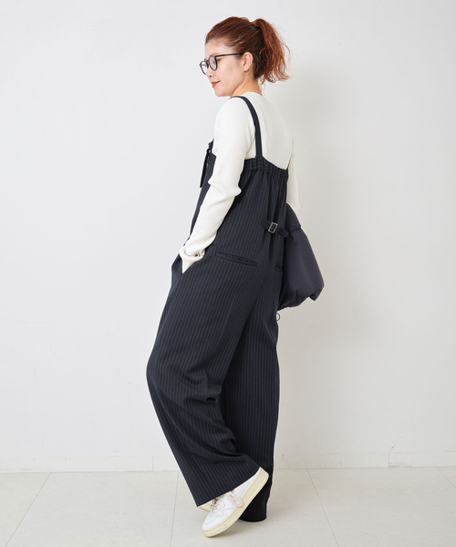 Yahoo!オークション - 「Spick & Span」 オーバーオール 38 ネイビー ...