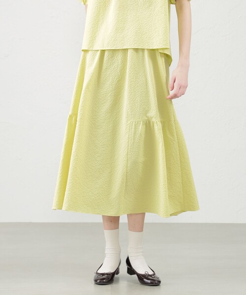 MACKINTOSH PHILOSOPHY スカート メッシュサッカーサイドギャザースカート レディース : ZOZOTOWN Yahoo!店 - 通販 - Yahoo!ショッピング