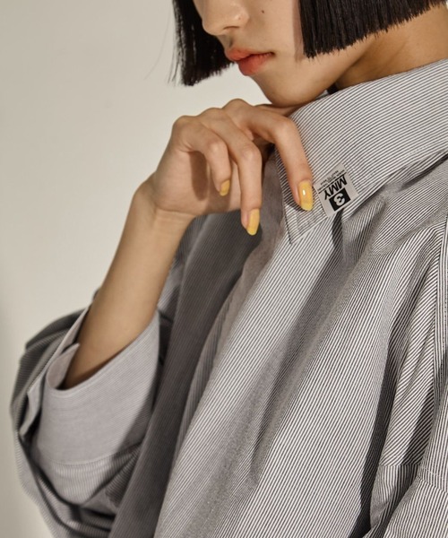 MAISON MIHARA YASUHIRO ブラウス シャツ 「MIHARA YASUHIRO/ミハラヤスヒロ」「STUDIOUS別注」ロールアップスリーブシャツ レディース ...