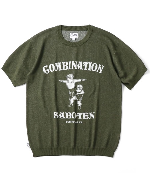 gym master 「gym master」 7分袖ニット SMALL オリーブ メンズ : ZOZOTOWN Yahoo!店 - 通販 - Yahoo!ショッピング