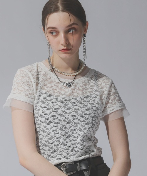 HARE tシャツ レイヤードレースT(HARE) レディース : ZOZOTOWN Yahoo!店 - 通販 - Yahoo!ショッピング