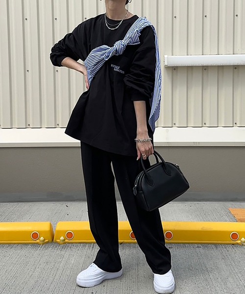 INTERPLAY 「INTERPLAY」 長袖カットソー FREE ブラック レディース : ZOZOTOWN Yahoo!店 - 通販 - Yahoo!ショッピング