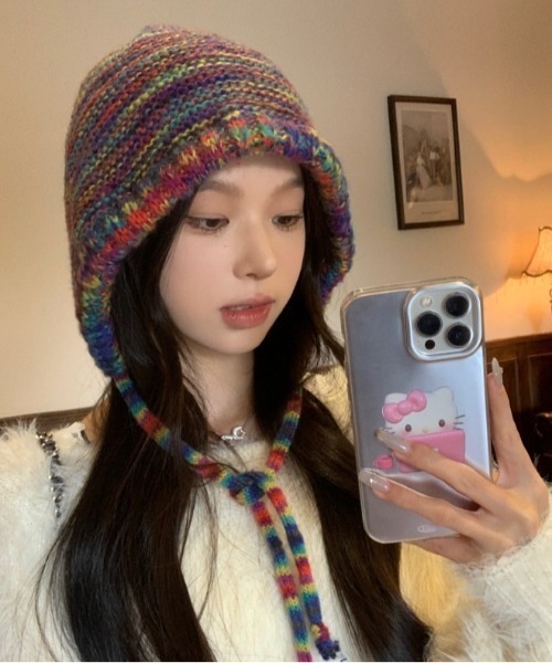 帽子 キャップ RAINBOW KNIT CAP レディース : 88072652 : ZOZOTOWN Yahoo!店 - 通販 - Yahoo!ショッピング