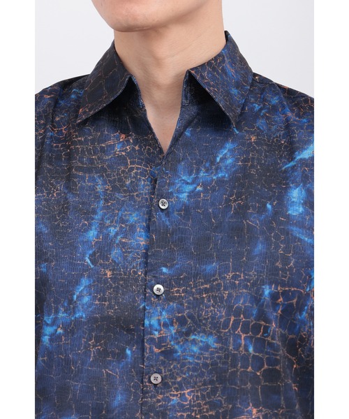 TORNADO MART（トルネードマート） シャツ マーブルクロコダイル