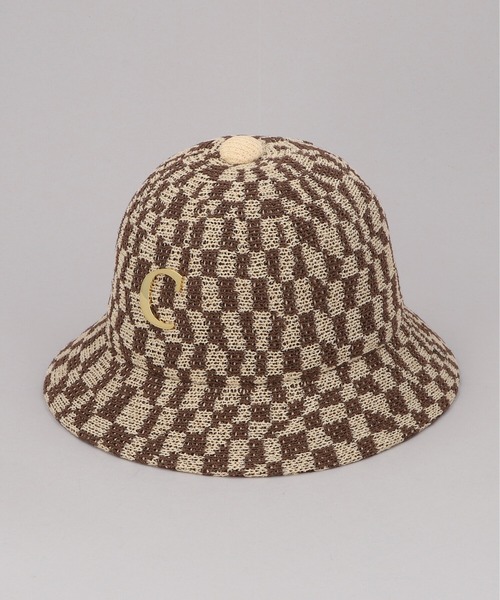 CA4LA 「CA4LA」 ハット ONESIZE ブラウン レディース : ZOZOTOWN Yahoo!店 - 通販 - Yahoo!ショッピング