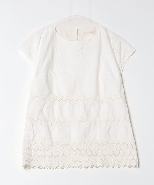 studio CLIP 「studio CLIP」 レース半袖ブラウス M ホワイト レディース : ZOZOTOWN Yahoo!店 ...