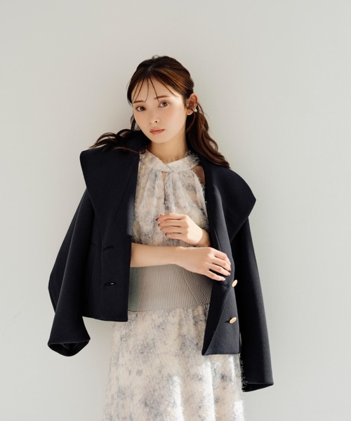 Yahoo!オークション - 「SNIDEL」 ジャケット ONE SIZE ベージュ レデ...