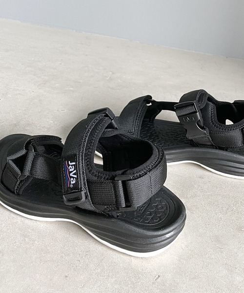 Yahoo!オークション - 「Java」 サンダル 26.0cm ブラック メンズ