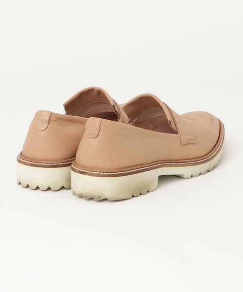 Yahoo!オークション - 「ECCO」 シューズ 23.5cm ベージュ レディース