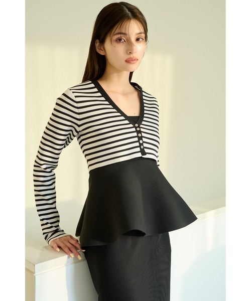 SNIDEL 「SNIDEL」 ニットアンサンブル FREE ブラック レディース : ZOZOTOWN Yahoo!店 - 通販 - Yahoo!ショッピング