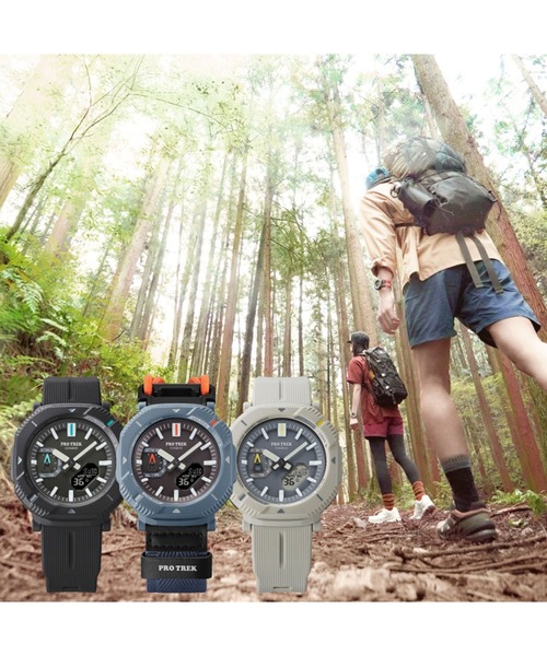 PRO TREK 腕時計 Hiker Line / PRJ-B001B-2JF メンズ レディース : ZOZOTOWN Yahoo!店 - 通販 - Yahoo!ショッピング