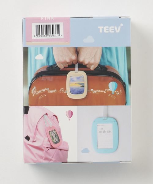 TEEV 旅行 Air Tag Pink 2pcs (エアタグ ピンク 2ピース) : ZOZOTOWN Yahoo!店 - 通販 ...