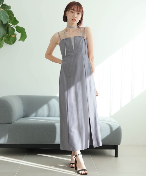 レディメイド（LADYMADE）/チョーカーストラップキャミワンピース LADYMADE（レディメイド） ワンピース チョーカーストラップキャミ