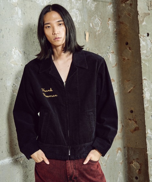 ブルゾン アウター THRIFTY LOOK/スリフティールック CALIFORNIA FFA JACKET コーデュロイ FFA 刺繍 ...