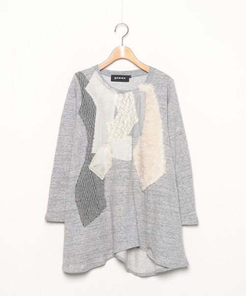 gomme 「gomme」 スウェットカットソー MEDIUM グレー レディース : ZOZOTOWN Yahoo!店 - 通販 - Yahoo!ショッピング