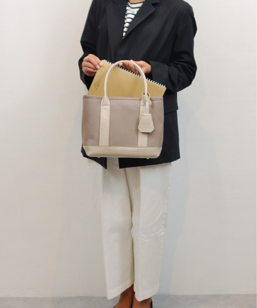 cache cache（カシュカシュ） トートバッグ cachecache / ショルダー付きパーテーションキャンバストート レディース : ZOZOTOWN Yahoo!店 - 通販 ...