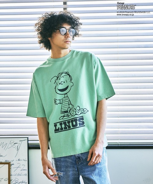 BAYFLOW 「BAYFLOW」 半袖Tシャツ「Vintage PEANUTSコラボ」 LARGE ライトグリーン メンズ : ZOZOTOWN Yahoo!店 - 通販 - Yahoo ...