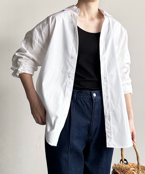 COMMON WARE ブラウス シャツ COMMONWARE:ビッグサイズ レギュラーカラー L/S レディース メンズ : ZOZOTOWN Yahoo!店 - 通販 - Yahoo!ショッピング