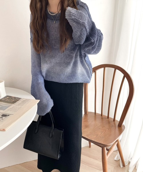 Java 「Java」 「classicalelf」長袖ニット MEDIUM ブルー レディース : ZOZOTOWN Yahoo!店 - 通販 - Yahoo!ショッピング