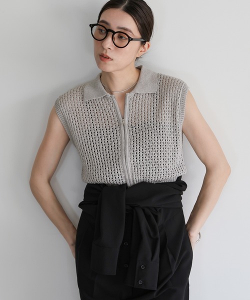 select MOCA 「select MOCA」 ノースリーブニット FREE グレー レディース : ZOZOTOWN Yahoo!店 - 通販 - Yahoo!ショッピング