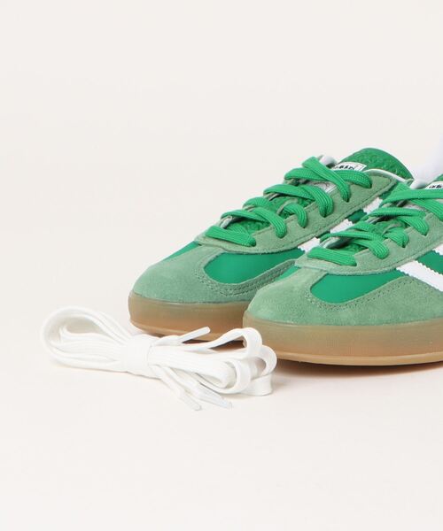 adidas スニーカー アディダス GAZELLE INDOOR ガゼル インドア IE6605 GREE/FTWR/HAZY メンズ ...