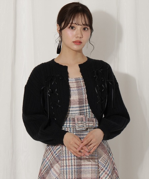 WILLSELECTION カーディガン ランダムリボンボレロ レディース : ZOZOTOWN Yahoo!店 - 通販 - Yahoo!ショッピング