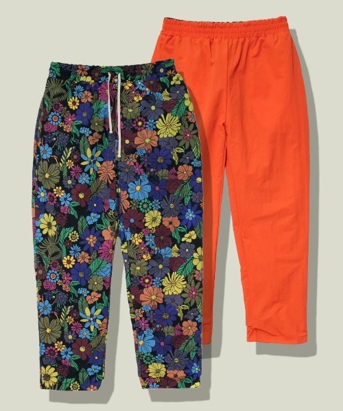go slow caravan（ゴースローキャラバン） パンツ Mountain Mania/マウンテンマニア ALLOVER PATTERN REVERSIBLE PANTS メンズ ...