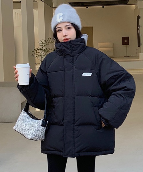 shopnikoniko 「shopnikoniko」 中綿ブルゾン フリー ブラック レディース : ZOZOTOWN Yahoo!店 - 通販 - Yahoo!ショッピング